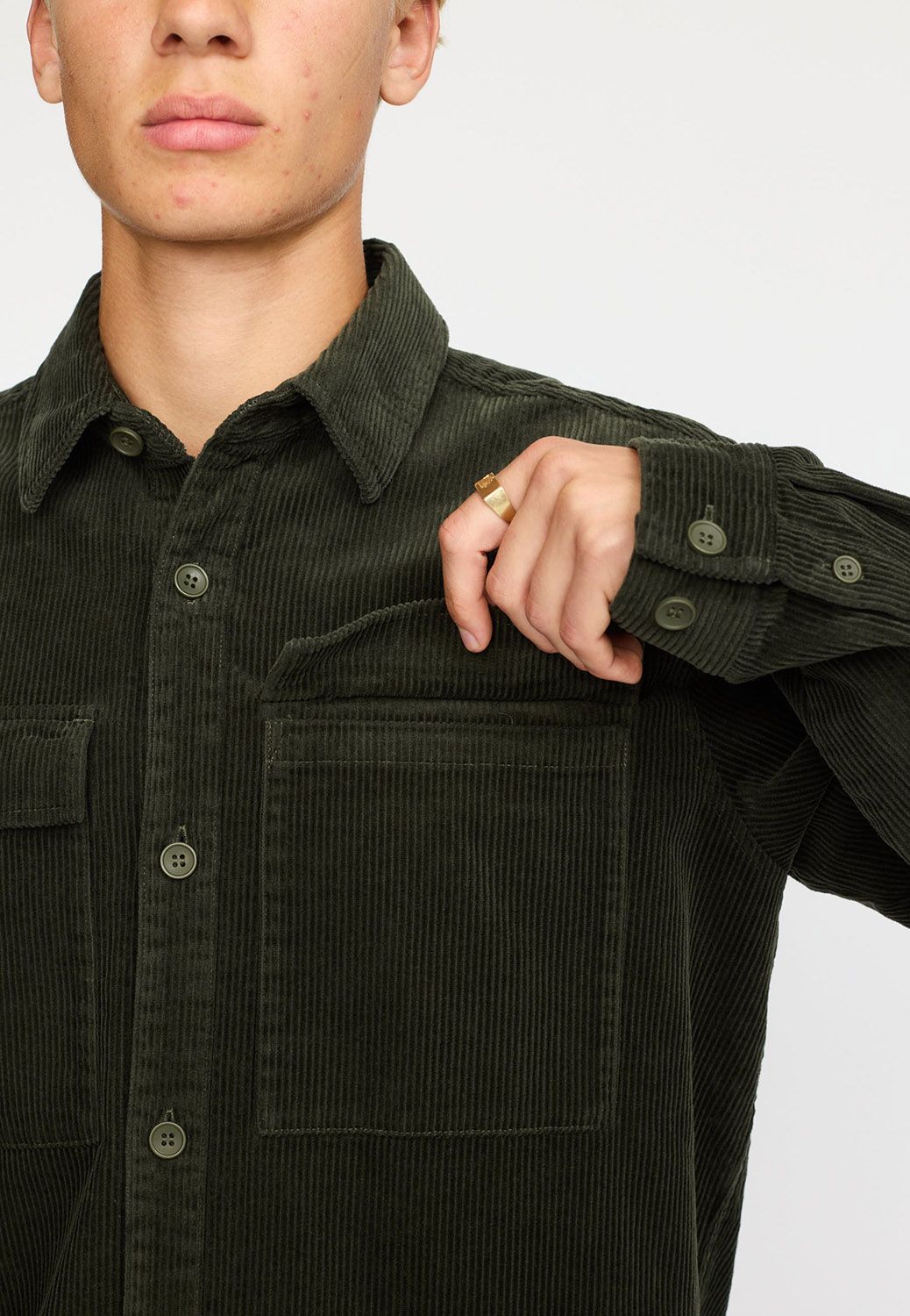 RVLT Revolution Utility Shirt Hemd Army | XL | 9920063817319